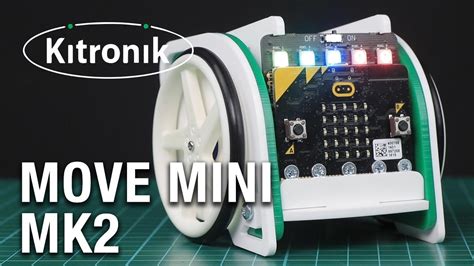Move Mini Mk2 Buggy Kit Excl Microbit From Kitronik Youtube