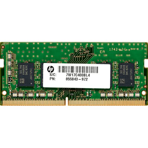 Hp 8gb 1x8gb 2666mhz Ddr4 Sodimm Memory