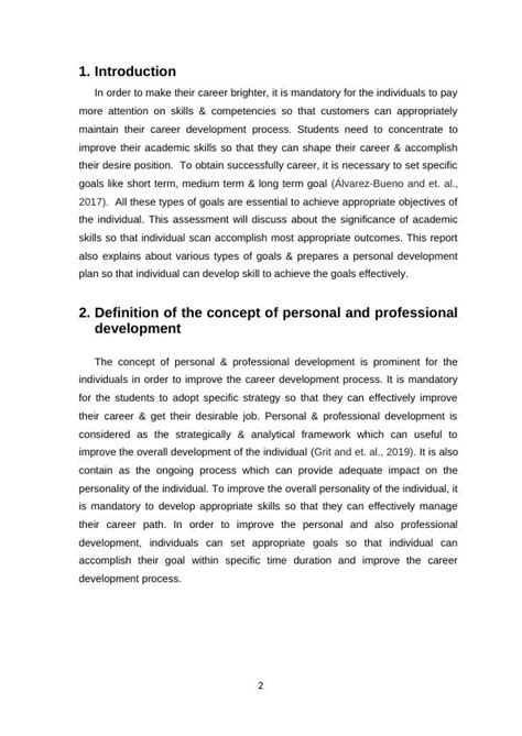 Report On Personal Development For Academic Skills And Pdp Assessment 2