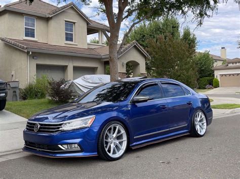2016 Volkswagen Passat With 19x95 35 Aodhan Aff7 And 24535r19 Pantera
