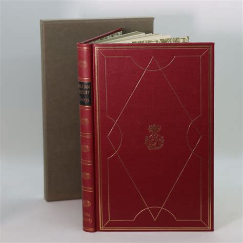 William Hazlitt Essays Frost Books And Artifacts Limited