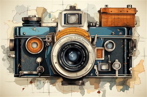 Premium Photo Vintage Camera Photography Equipment Retro Snapshots