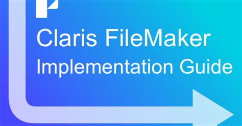 claris filemaker implementation guide db services
