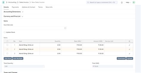How To Create Inpatient Occupancy Sales Invoice Healthcare Frappe Forum