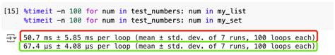 python set is way faster than list true or false towards data science
