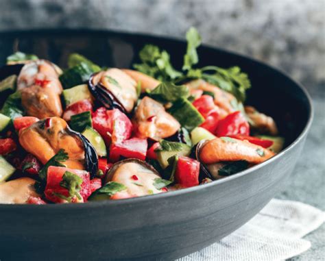 Oh Your Shellfish Ways A Thai Mussel Poke Recipe