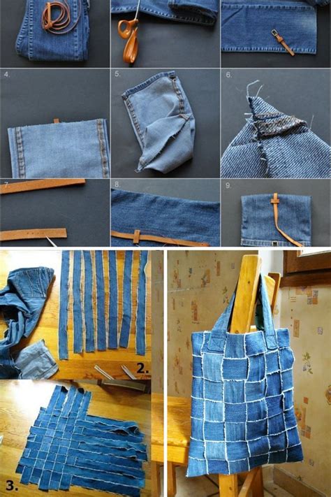 9 Diy Cute Denim Bags Out Of Old Jeans Compilation Fast Speed