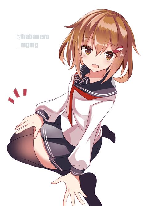 Ikazuchi Kantai Collection Drawn By Fathom Danbooru