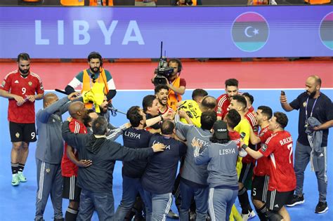 ليبيا تحقق فوزا مثيرا على مصر و تتأهل إلى نهائيات كأس العالم للفوتسال