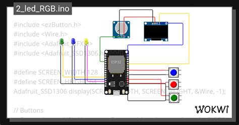 2ledo Wokwi Esp32 Stm32 Arduino Simulator