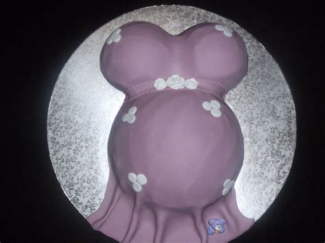 Pregnant Belly Cake CakeCentral