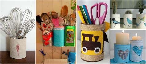 Ideas Para Reciclar Latas Y Darle Muchos Usos En El Hogar Cositasconmesh
