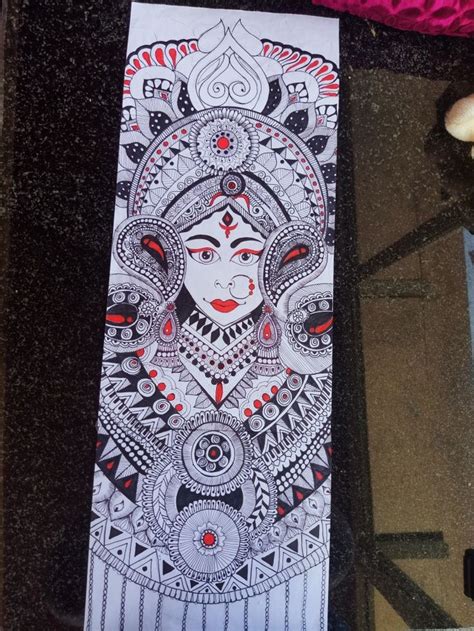 Durga Devi Drawing Drawings Devi Durga Electronic Products