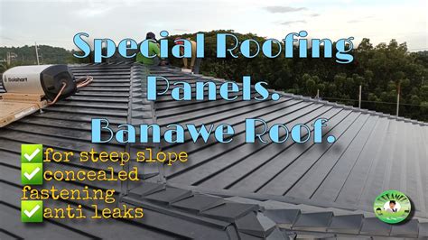 Paano Magkabit Ng Banawe Roofing Panels Youtube