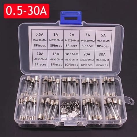 Kit assressentide fusibles en verre à soufflage rapide pour voiture gonfleur de lumière