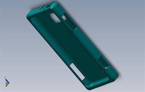 ME865手机塑料壳 SOLIDWORKS 2012 模型图纸免费下载 懒石网