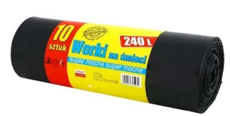 WORKI NA ŚMIECI L SZT LDPE SUPER MOCNE Cena Opinie Worki na śmieci