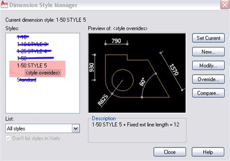 Dimension Style Override Issue AutoCAD General AutoCAD Forums