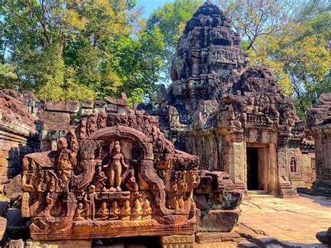 Premium Photo Ta Som Tasaom A Small Buddhist Temple In Angkor Cambodia