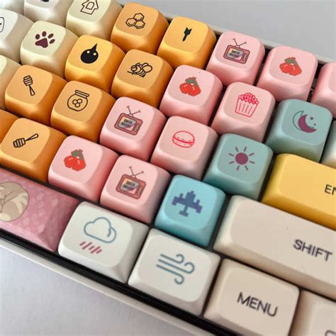 鍵帽 貓 鍵帽 Pbt熱升華 Xda 1u 個性圖案增補鍵帽輕微瑕疵 機械鍵盤diy 蝦皮購物