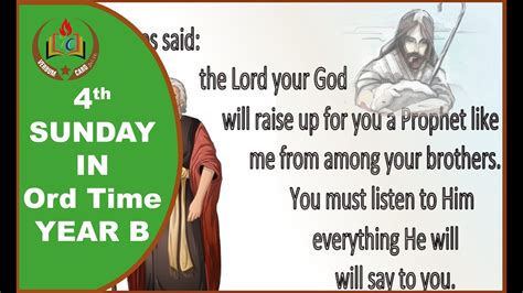 Homily For The 4th Sunday In Ordinary Time Year B Homily For 2801