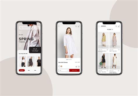 Clothing Store Mobile App Concept Behance