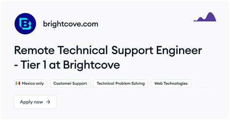 himalayas on linkedin remote technical support engineer tier 1 job at brightcove