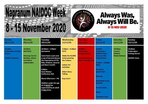 ‼️napranum Naidoc Week Napranum Aboriginal Shire Council
