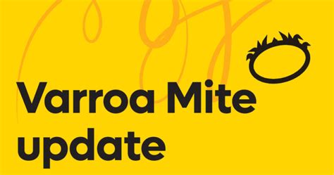 Ahbic Industry Update 70 Varroa Detection South Australia Australian Honey Bee Industry Council