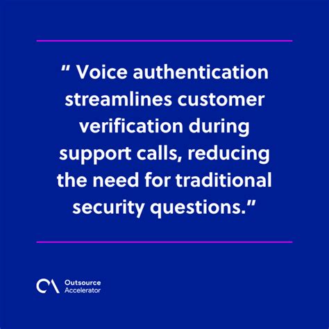 Advantages And Disadvantages Of Voice Authentication Outsource Accelerator