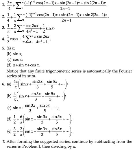 Solved 1 Find The Fourier Series For The Function Defined