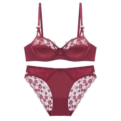 Generic French New Bra Birth Year Red Lace Sexy Lingerie Big Chest