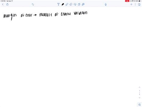 SOLVED The Margin Of Error In A Confidence Interval Estimate Using Z Scores Covers Which Of The