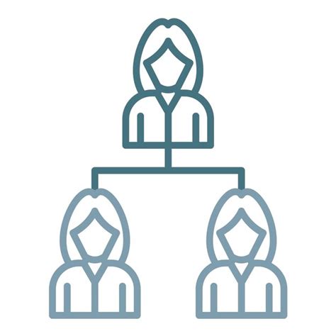 계층 평면 일러스트레이션 프리미엄 벡터