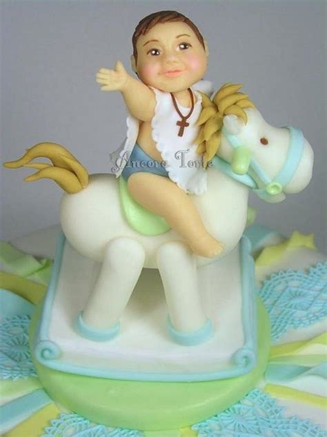 Detail Of A Cake For Baptism Decorated Cake By Angela Cakesdecor