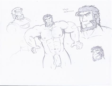 Rule 34 Armpit Hair Balls Bara Beard Big Penis Blush Facial Hair Fire