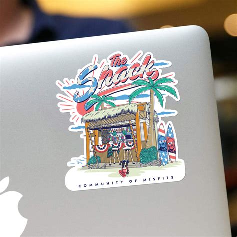 The Shack Summer Sticker The Chivery