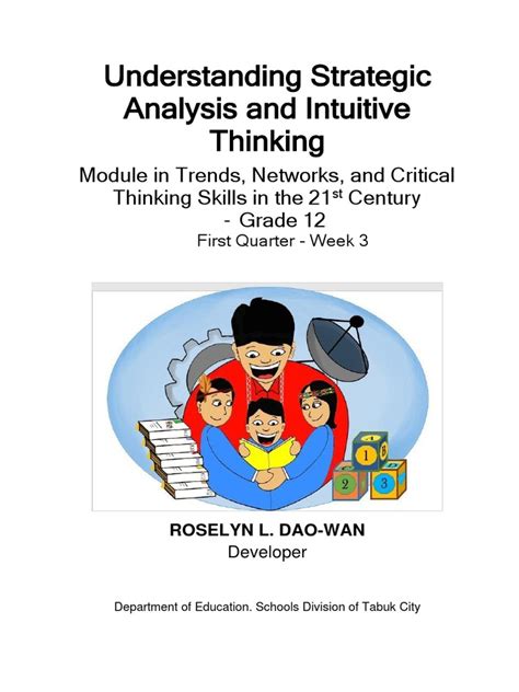 Understanding Strategic Analysis And Intuitive Thinking Pdf Thought