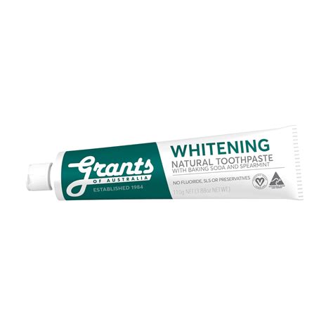 Grants Whitening Toothpaste With Spearmint 110g