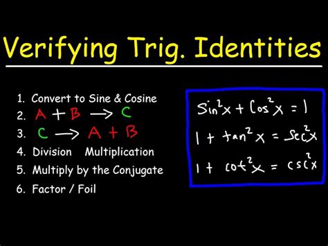 simplifying trig identities worksheet
