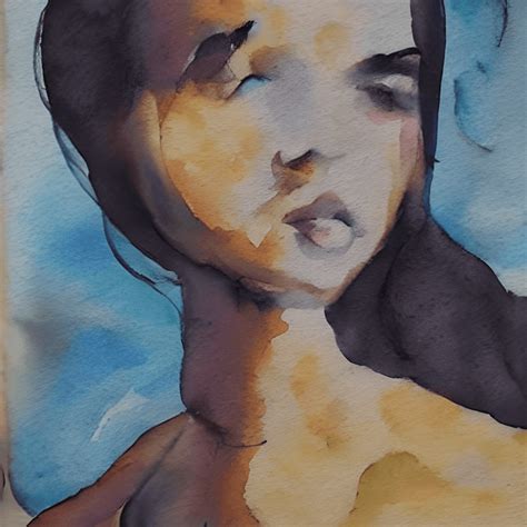 Small Head Of A Beautiful Woman · Creative Fabrica