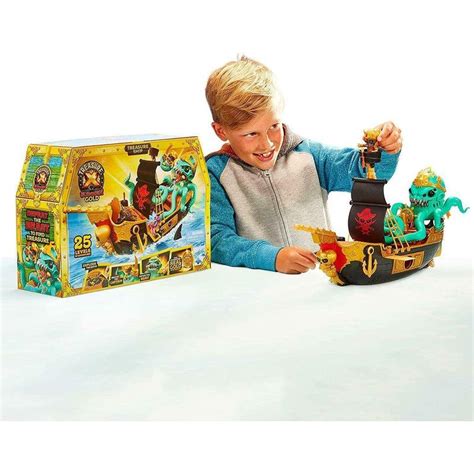 Treasure X Sunken Gold Treasure Ship Pirates Toy Playset The Online