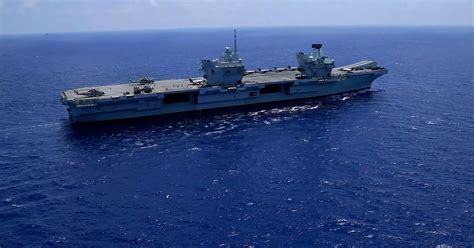 Where Is Hms Queen Elizabeth Going Next Carrier Strike Group Route