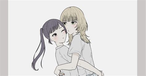 オリジナル 創作百合log ン山のイラスト Pixiv