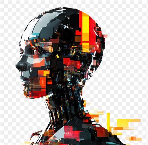 Png Robot Pixelated Abstract Modern Free Png Rawpixel