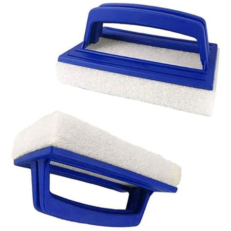 2 Pièces Brosse Éponge Ligne Deau Brosse De Nettoyage De Piscine