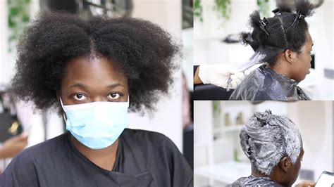How To Relax Natural Hair Detailed Step By Step Professional Tutorial