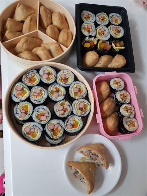 유치원 소풍김밥