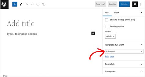 How To Remove The Sidebar In Wordpress