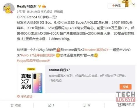 Oppo Reno 4 Se Here Are The Rumors About Specifications Price And